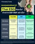 Thai ESG Hub - ศูนย์รวมข้อมูลเกี่ยวกับ Thai ESG และ Thai ESGX ซื้อจบได้ที่นี่ - Finnomena
