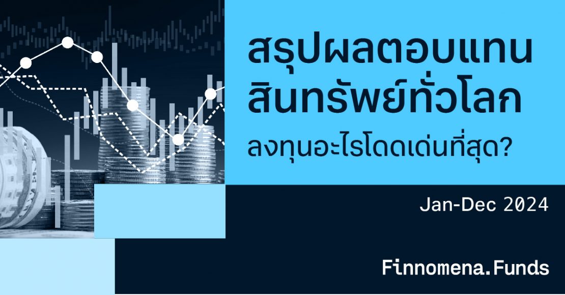 สรุปผลตอบแทนสินทรัพย์การลงทุนทั่วโลก ประจำปี 2024 - Finnomena