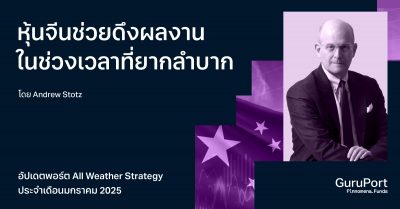 อัปเดตพอร์ต All Weather Strategy มกราคม 2025: หุ้นจีนช่วยดึงผลงานในช่วง ...