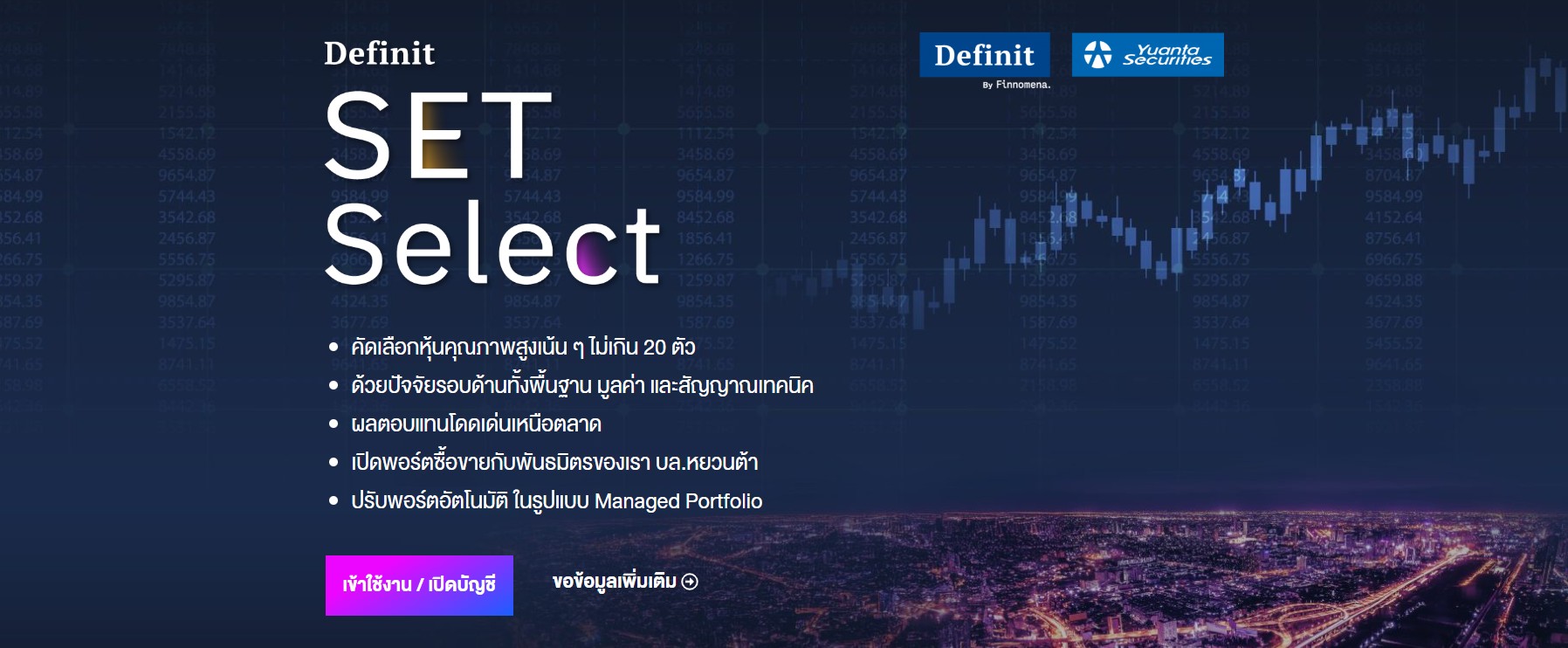 Definit SET Select - Finnomena